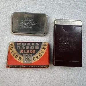 Grooming | Retro Rolls Razor Imperial Blade Brown Vintage Sheffield ...